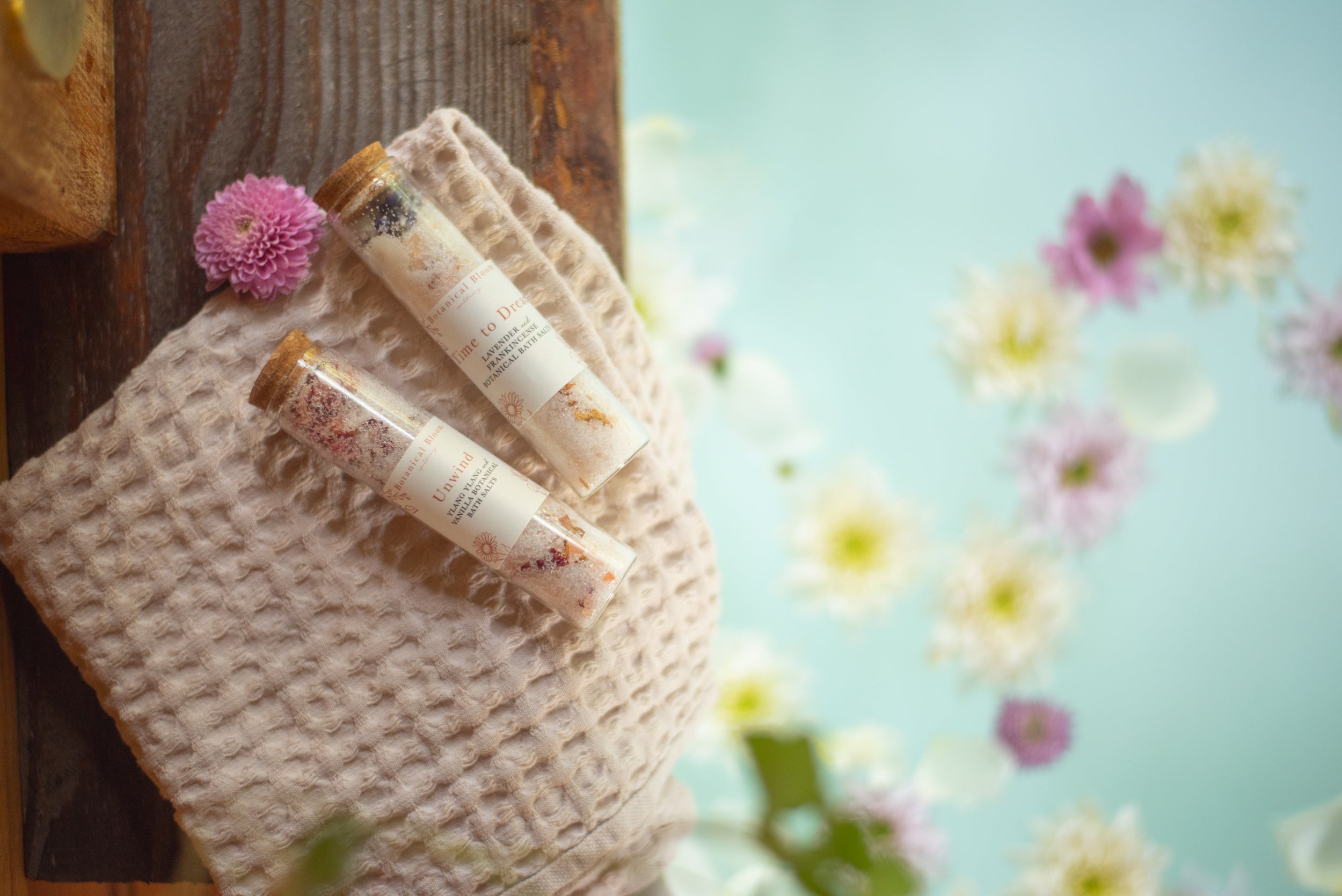 Unwind Bath Salt tube – Botanical Bloom Apothecary